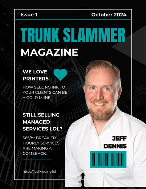 Heres The Hot First Issue Of Trunk Slammer Magazine For All My It