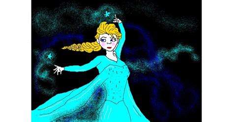 Watch Salma Draw Elsa Disney