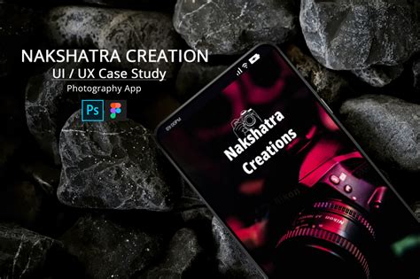 Nakshatra Creation Photography App UI UX Case Study On Behance