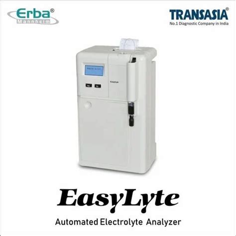 Easylyte Electrolyte Analyzer Service Support Spares And Repairing At