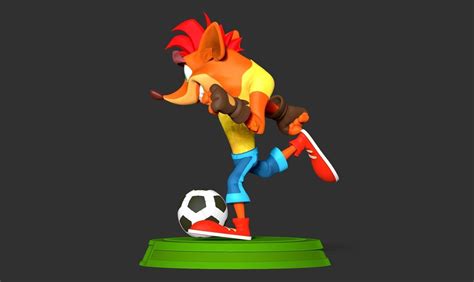 Crash Player Fanart 3d Model 3d Printable Cgtrader