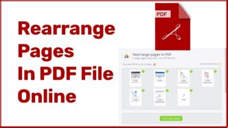 How To Rearrange Pages In PDF Step By Step Procedure To Follow WPS