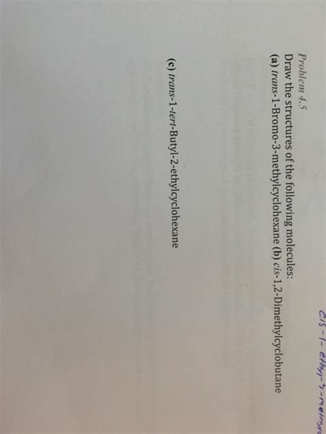 solved problem 4 2 draw structures corresponding to the