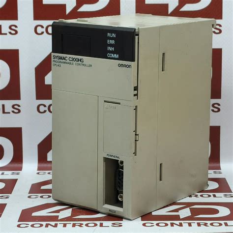 C200HG CPU43 Omron Sysmac C200 CPU Unit RS 232C