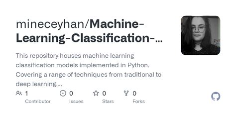 github mineceyhan machine learning classification algorithms this