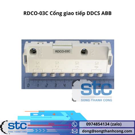 Rdco 03c Cổng Giao Tiếp Ddcs Song Thành Công Stc Abb Việt Nam