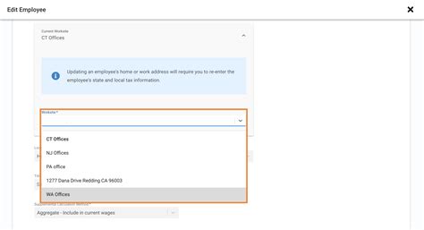 How To Enter Washington Workers Comp Rates In Employee Profiles Help