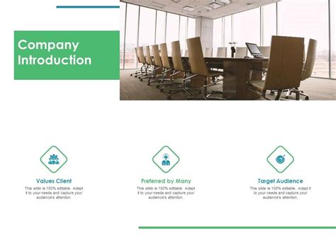 Value Creation Initiatives Company Introduction Ppt Outline Graphics