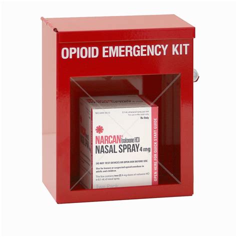 Opioid Emergency Kit Cabinet Locking V1