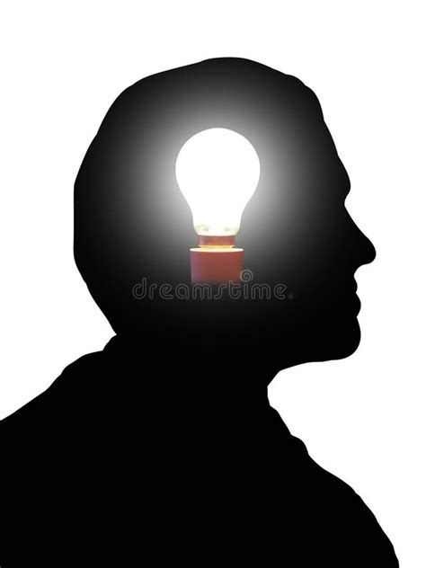 No Idea Stock Vector Illustration Of Human White Energy
