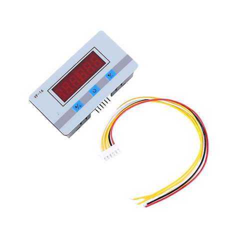 yf 16 trigger frequency counter module accumulator 6 bit red digital
