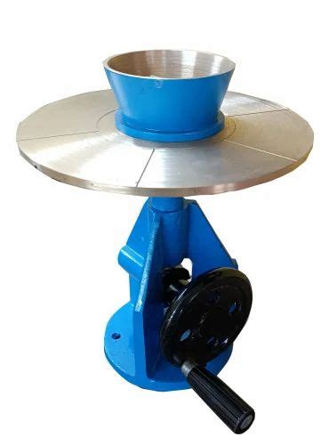 Ms 120mm Flow Table Test For Laboratory Operation On Manual At Rs