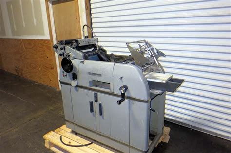 Lot 58 Multilith Model 1250 Single Color Press Wirebids