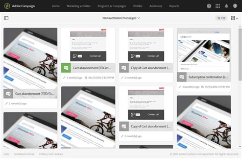 Editing A Transactional Message Adobe Campaign