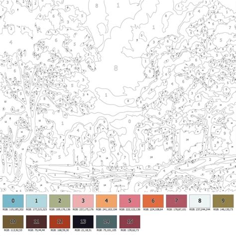 Coloring Color By Number Printables For Adults 2025