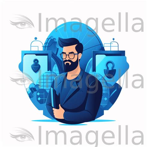 Security Clipart In Minimalist Art Style 4k Vector And Stencils Imagella