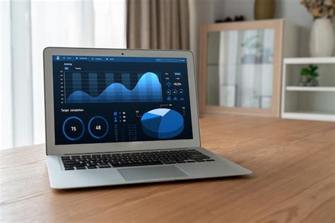 Premium Photo Business Data Dashboard Provide Modish Business Intelligence Analytic
