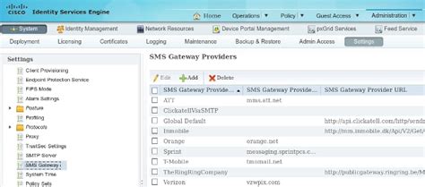 Configure ISE Version 1 4 Email And SMS Notifications Cisco
