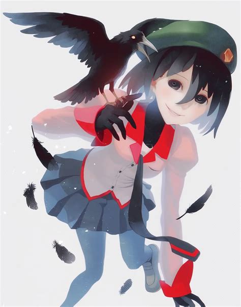 Ougi Monogatari Series Anime Character Design Illustration