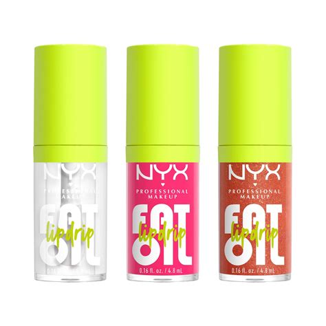 Fat Oil Lip Drip Lip Oil Gloss Set Nyx Professional Makeup