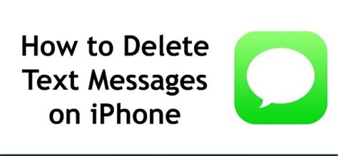How To Delete Text Messages On Iphone For Both Sides