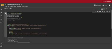 Created A Fibonacci Series Generator At Codealpha Janet Jose A Posted