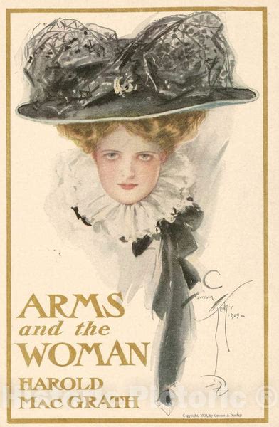 Vintage Poster Arms And The Woman By Harold Macgrath Historic Wall