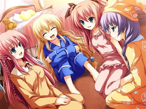 Illustration Anime Anime Girls Artwork Cartoon Visual Novel Pink