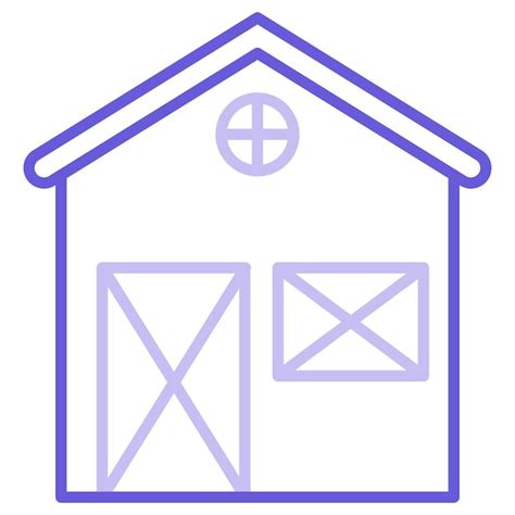 Premium Vector Barn Vector Illustration