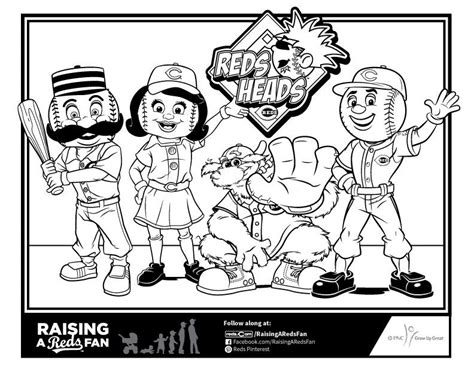 Cincinnati Reds Coloring Pages At GetColorings Com Free Printable Colorings Pages To Print And