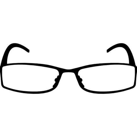 Rectangular Eyeglasses Icon