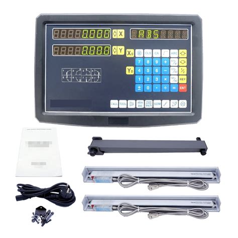 9x36 42 49 2 Axis Digital Readout With High Precision Linear Scale