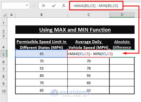 How To Find Difference Of Two Numbers In Excel Printable Forms Free Online