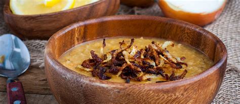 Hasa Adas Traditional Vegetable Soup From Libya Maghreb
