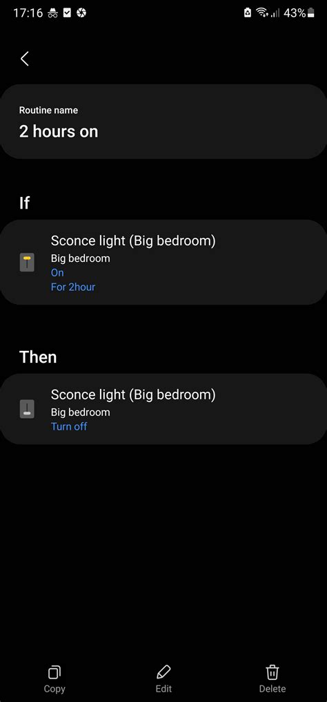 Safety Max Working Time Pre Defined Preset For Routines Features