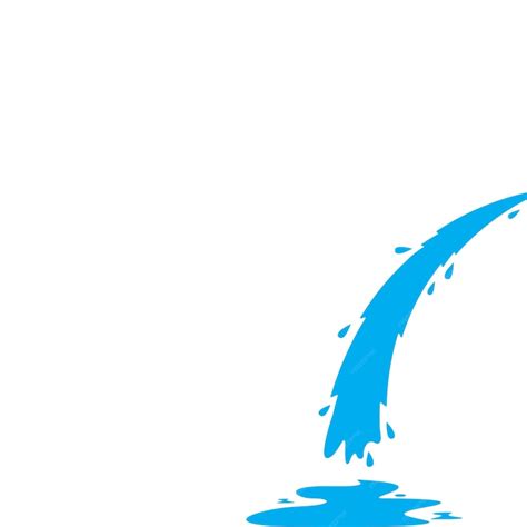 Premium Vector Water Spray Vector Element Concept Design