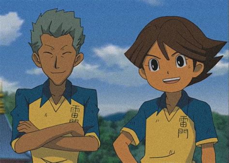 Two Anime Characters Standing Together Ajax And Xavier Jones X Jude