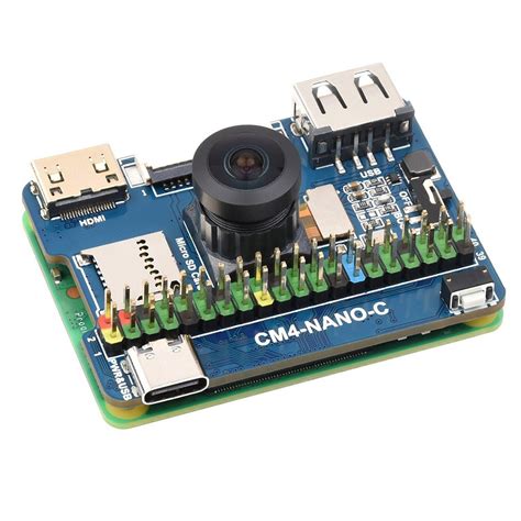 Waveshare Nano Base Board C For Raspberry Pi Compute Module 4