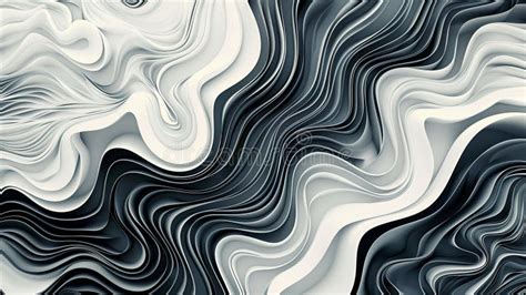 Dynamic Blue Wave Pattern Background Stock Illustration Illustration