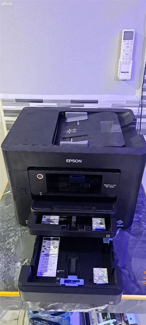 Epson Workforce 4830 Fairly New Less Than 6months Tt2000 №581146 In