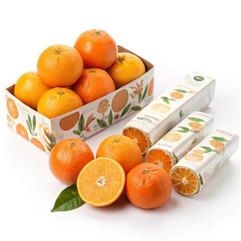 Oranges And Packaging Stock Illustration Illustration Of Produce