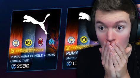Buying New Puma Bundle In Rocket League Youtube