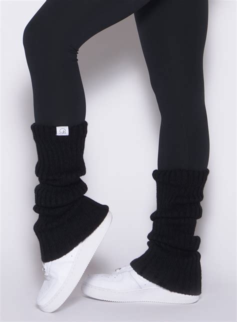 Black Leg Warmers For Women Bombshell Sportswear