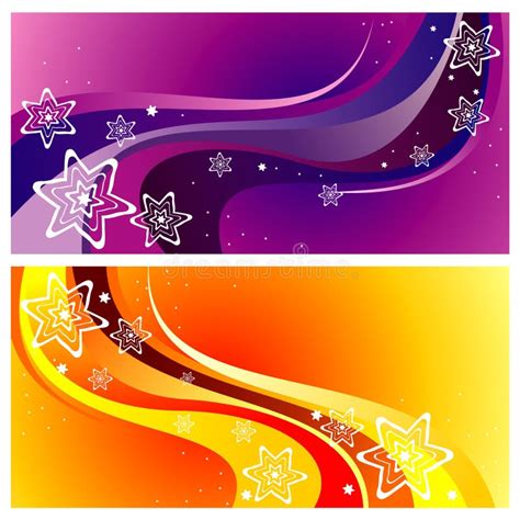Curves Abstract Vector Stock Vector Illustration Of Stars 6354242