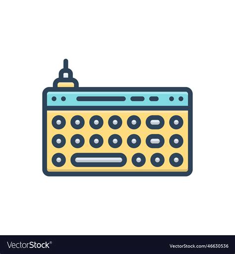 Keyboards Royalty Free Vector Image Vectorstock
