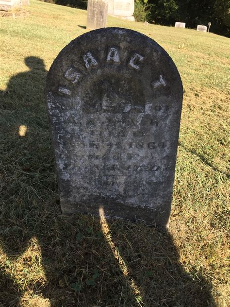 Isaac T Ash 1855 1864 Find A Grave Memorial