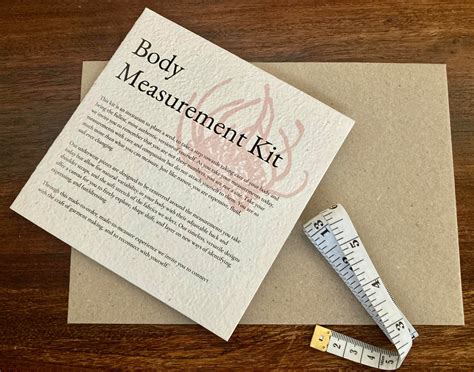 Body Measurement Kit Soie Lingerie