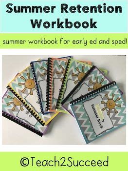 Summer Retention Book For Special Education Elementary Education