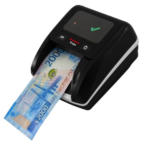 Автоматический детектор банкнот DoCash Vega с АКБ с доставкой по России ...