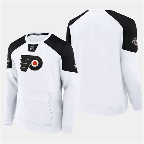 Men Philadelphia Flyers White 2024 Nhl Stadium Series Authentic Pro